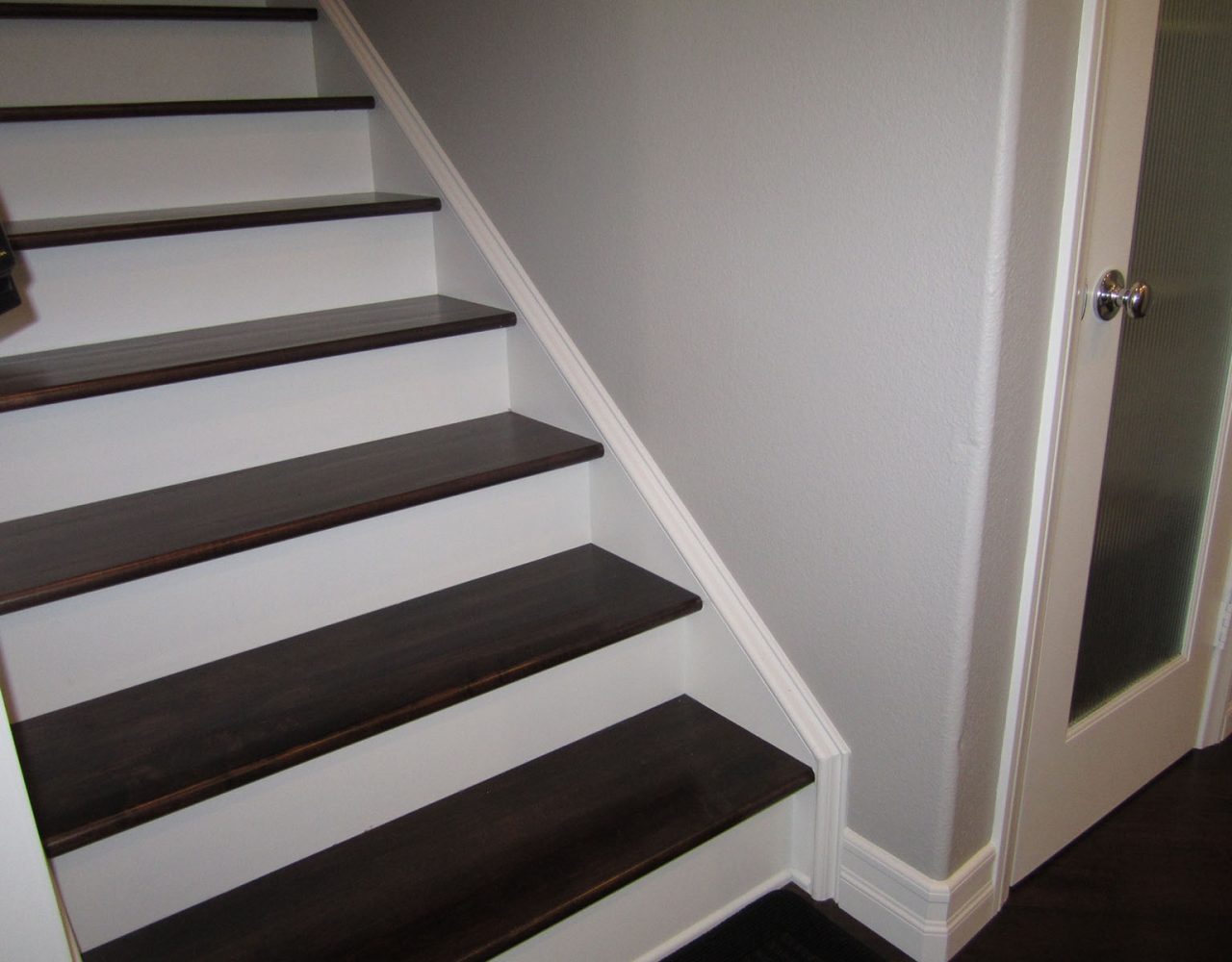 Floating Stair Treads - Cooper Floors